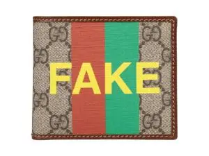 Gucci Fake' Not Bifold Wallet