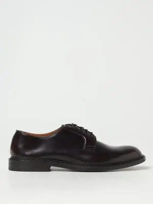 DOUCAL'S Brushed Leather Derby - Brown