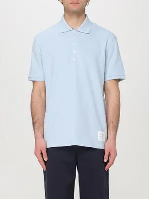 Thom Browne Polo Shirt - Gnawed Blue