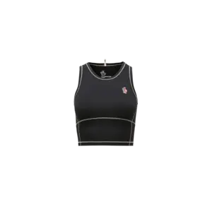 Moncler Logo Tank Top - Black