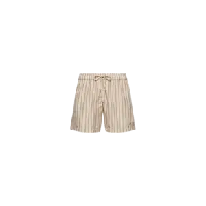 Moncler Striped Swim Shorts - Beige