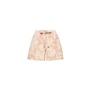 Moncler Floral Print Chiné Shorts - Pink