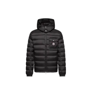 Moncler Moncler Verith Hooded Short Down Jacket Black