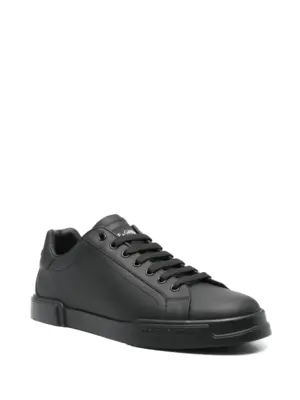 Dolce & Gabbana Low Top Calfskin Nappa Sneakers