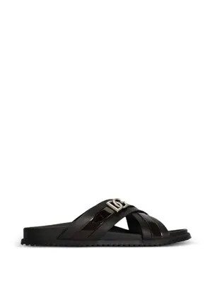 Dolce & Gabbana Animal-print Sandals