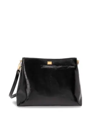 Dolce & Gabbana Vittoria Large Shoulder Bag - Black