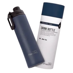 Fressko Move 660ml/22oz Drink Bottle Denim - Blue