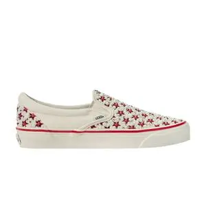 VANS Mattias Gollin X Slip-on Stella Rossa Embellished Slip-on Sneakers - Red