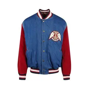 Gucci Denim Bomber Jacket