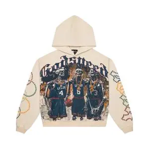 GODSPEED Dream Team Hoodie 'bone - Cream