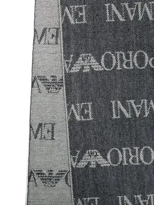 Emporio Armani Wool Blend Scarf