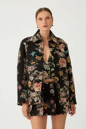 SAU LEE Miles Brocade Jacket