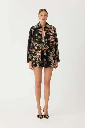 SAU LEE Miles Brocade Jacket