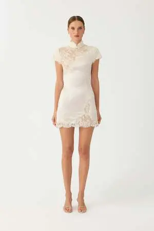 SAU LEE Ellen Mini Dress