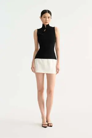 SAU LEE Yara Knit Top
