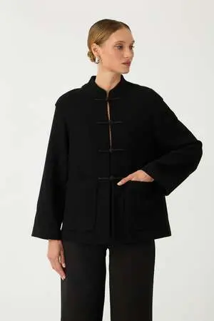 SAU LEE Rowen Tang Coat