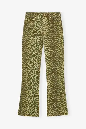 GANNI Betzy Jeans - Green
