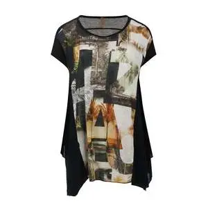 CONQUISTA Eclectic Voyage Oversized Top