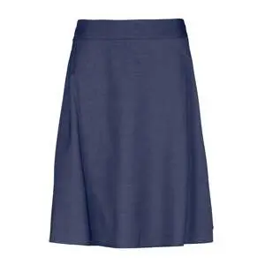 CONQUISTA Denim Style Cloche Skirt - Blue