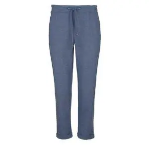 CONQUISTA Indigo Mélange Cropped Sweatpants