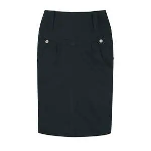 CONQUISTA Mini Skirt With Pockets - Black