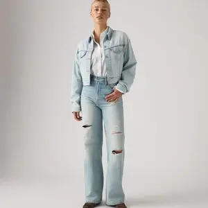 LEVI'S Ribcage Wide-leg Jeans