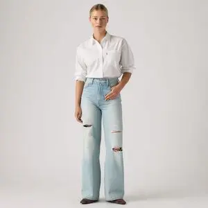 LEVI'S Ribcage Wide-leg Jeans