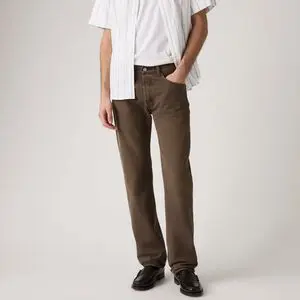 LEVI'S 501 Original Garment Dye Jeans - Brown Times Garment Dye