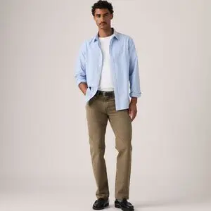 LEVI'S 514 Straight Garment Dye Jeans - Shitake Garment Dye
