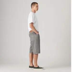 LEVI'S 470 Baggy Garment Dyed Denim Shorts