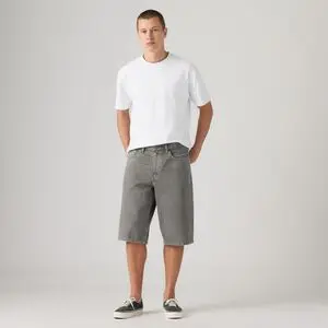 LEVI'S 470 Baggy Garment Dyed Denim Shorts
