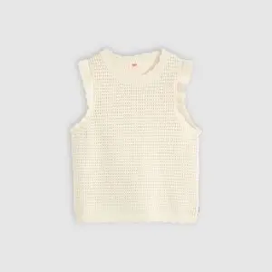LEVI'S Lulu Flutter Sleeve Sweater Tank