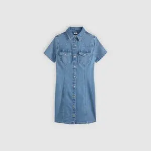 LEVI'S Trace Western Mini Dress