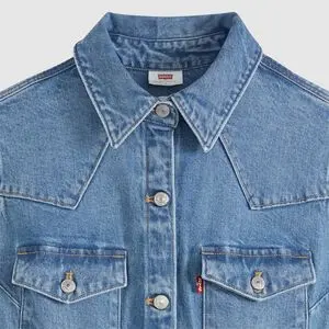 LEVI'S Trace Western Mini Dress