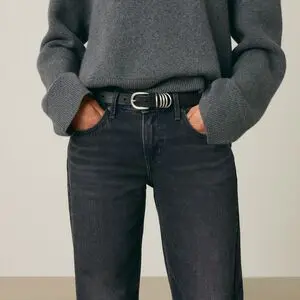 LEVI'S Lyla Ring Belt - Caviar