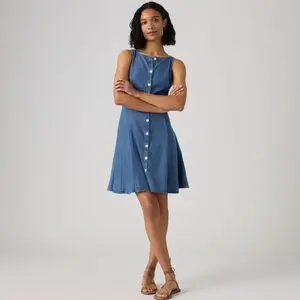 LEVI'S Mercer Button-up Mini Dress