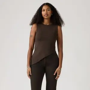 LEVI'S Alila Asymmetrical Sleeveless Top