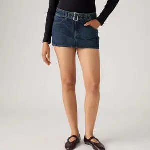 LEVI'S Belted Mini Skirt