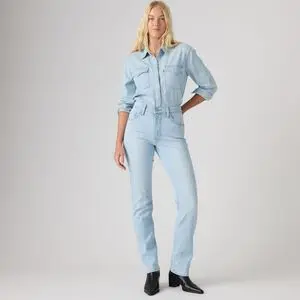 LEVI'S 722 High-rise Slim Jeans - True Blue Light