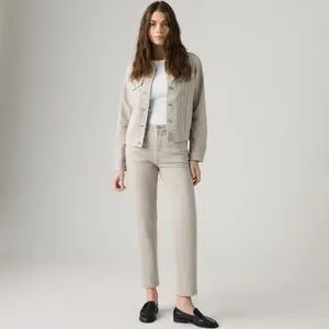 LEVI'S 501 Original Fit Cropped Jeans - Pebbled Path