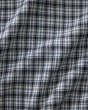 HAVEN WELL WITHIN Crepe Gauze Plaid Top