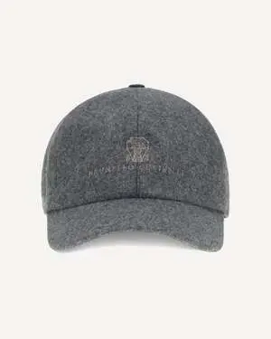 Brunello Cucinelli Logo Baseball Hat Ale
