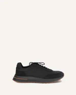Loro Piana Week End Walk Sneakers - Black