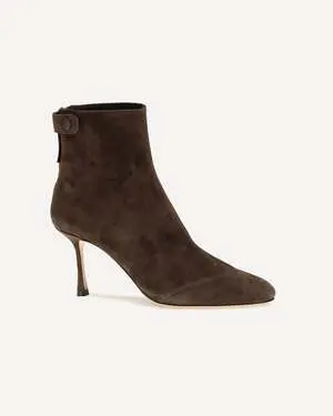 FRANCESCO RUSSO Suede Ankle Boots
