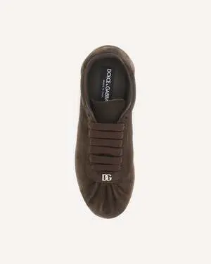Dolce & Gabbana Low-top Suede Sneakers