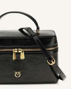 Pinko Classic Leather Beauty Case