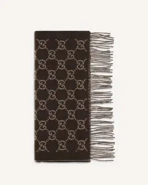 Gucci Gg Cashmere Scarf