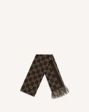 Gucci Gg Cashmere Scarf