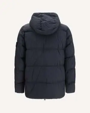 Stone Island Crinkle Reps Ny Down Jacket - Blue