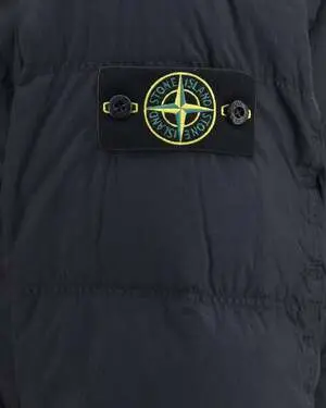 Stone Island Crinkle Reps Ny Down Jacket - Blue